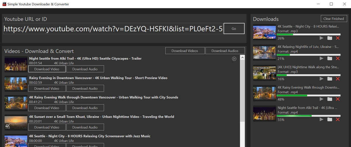 Simple Youtube Downloader & Converter - CLiGGO